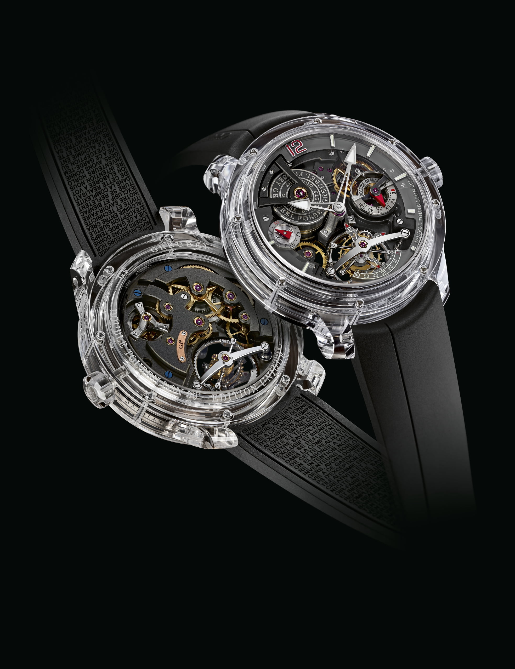 Double Tourbillon 30° Technique Sapphire - 360 MAGAZINE - GREEN ...