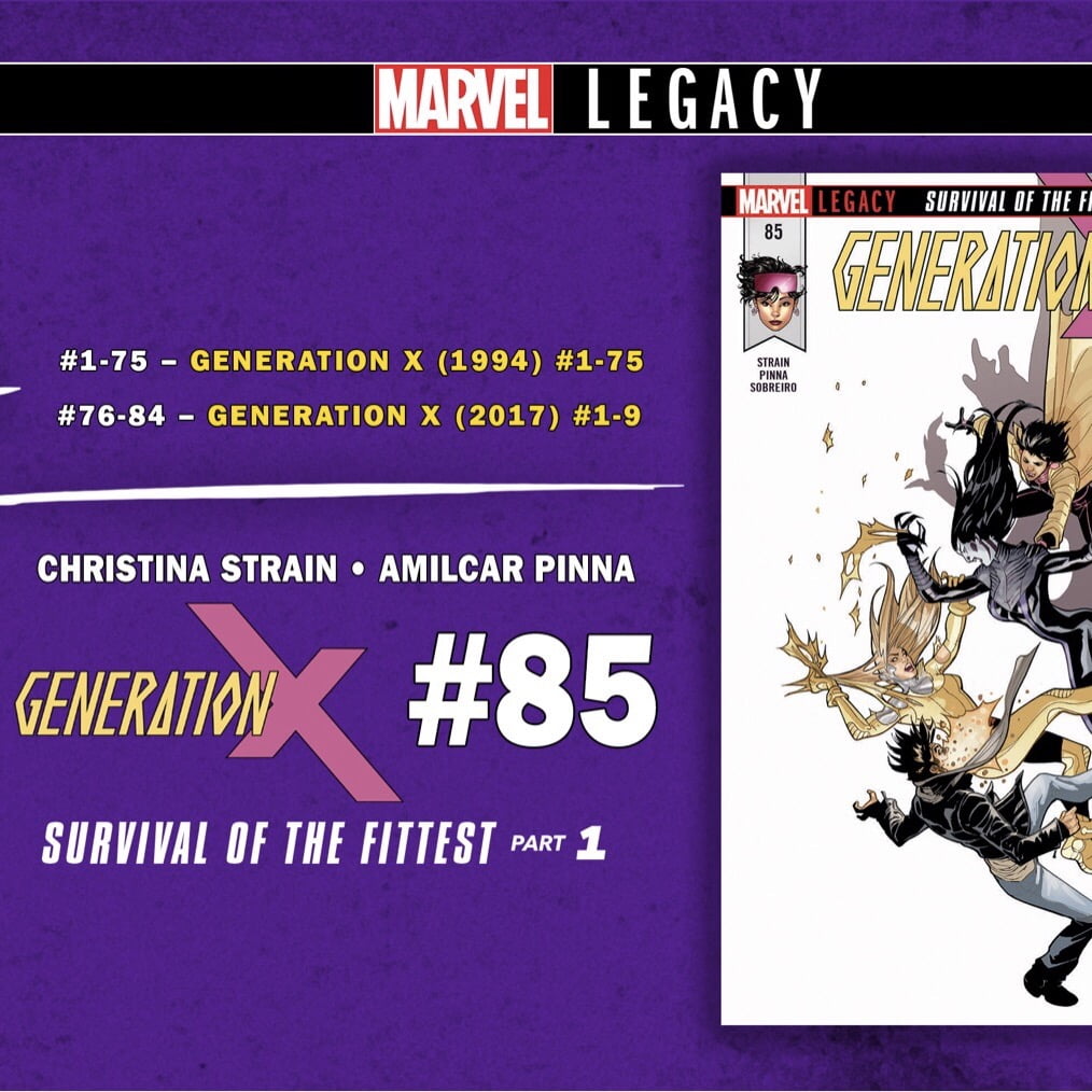 MARVEL LEGACY Unveils New Series - 360 MAGAZINE - GREEN | DESIGN | POP ...