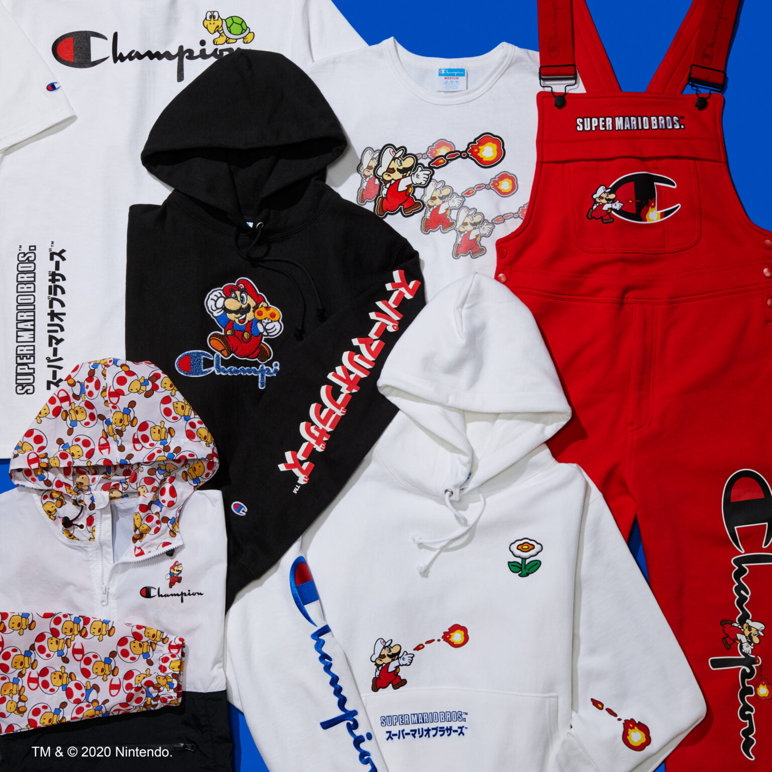 Champion x Super Mario Bros. - 360 MAGAZINE - GREEN | DESIGN | POP | NEWS