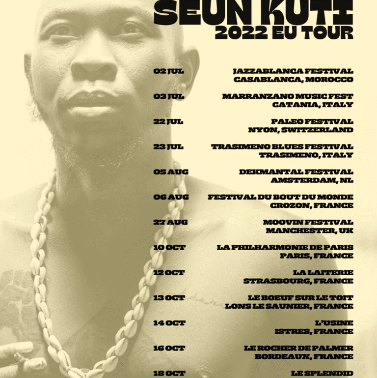 REVISED-SEUN-KUTI-2022-EU-TOUR-ADMAT-062822-1 - 360 MAGAZINE - GREEN ...