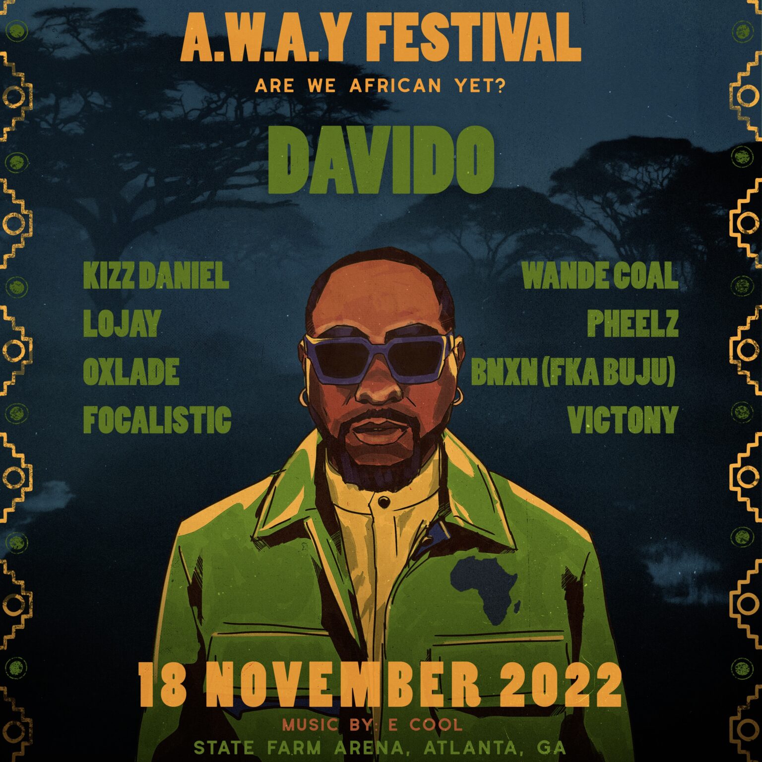 DAVIDO × Live Nation - 360 MAGAZINE - GREEN | DESIGN | POP | NEWS