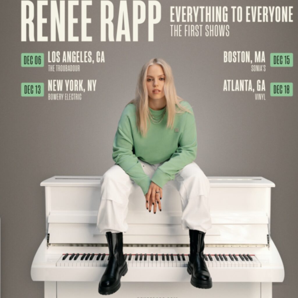 RENEÉ RAPP ANNOUNCES FIRST-EVER TOUR - 360 MAGAZINE - GREEN | DESIGN | POP | NEWS