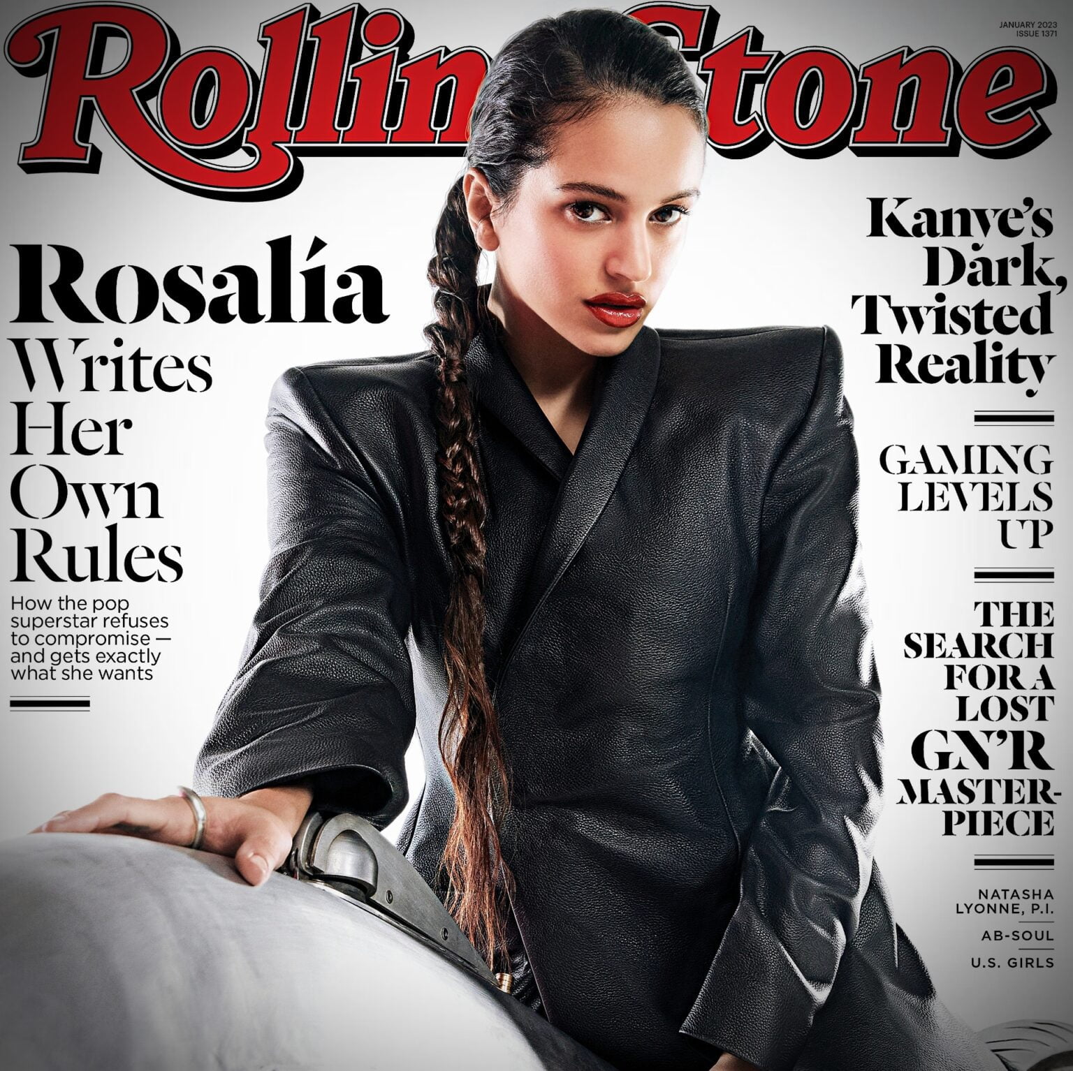 ROLLING STONE × ROSALÍA - 360 MAGAZINE - GREEN | DESIGN | POP | NEWS