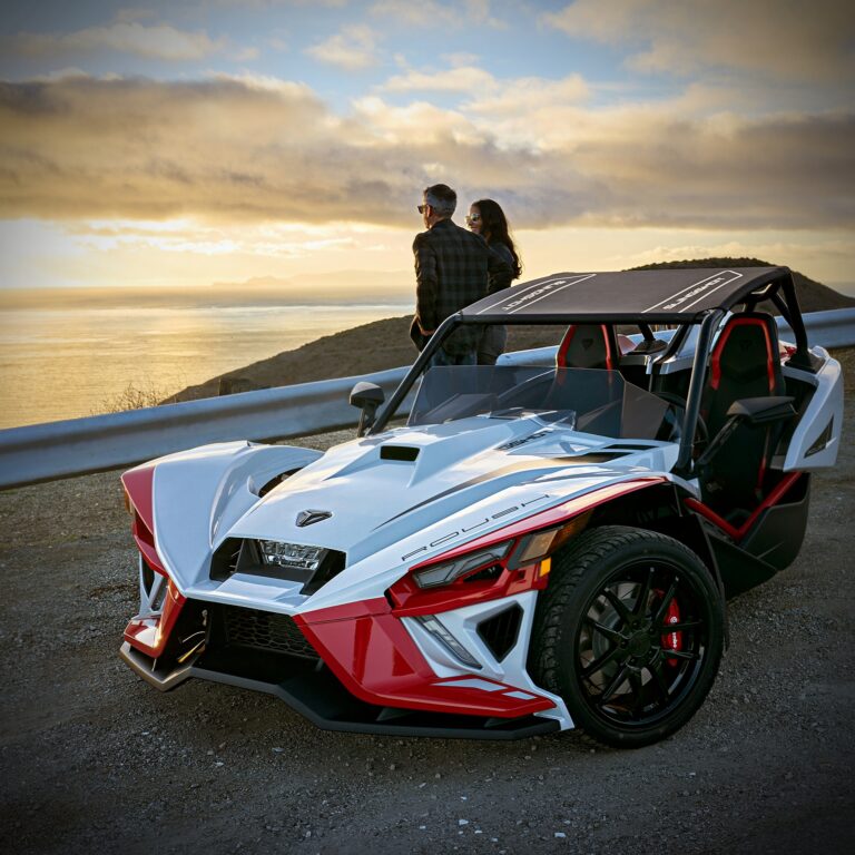 Polaris Slingshot × Roush - 360 MAGAZINE - GREEN | DESIGN | POP | NEWS