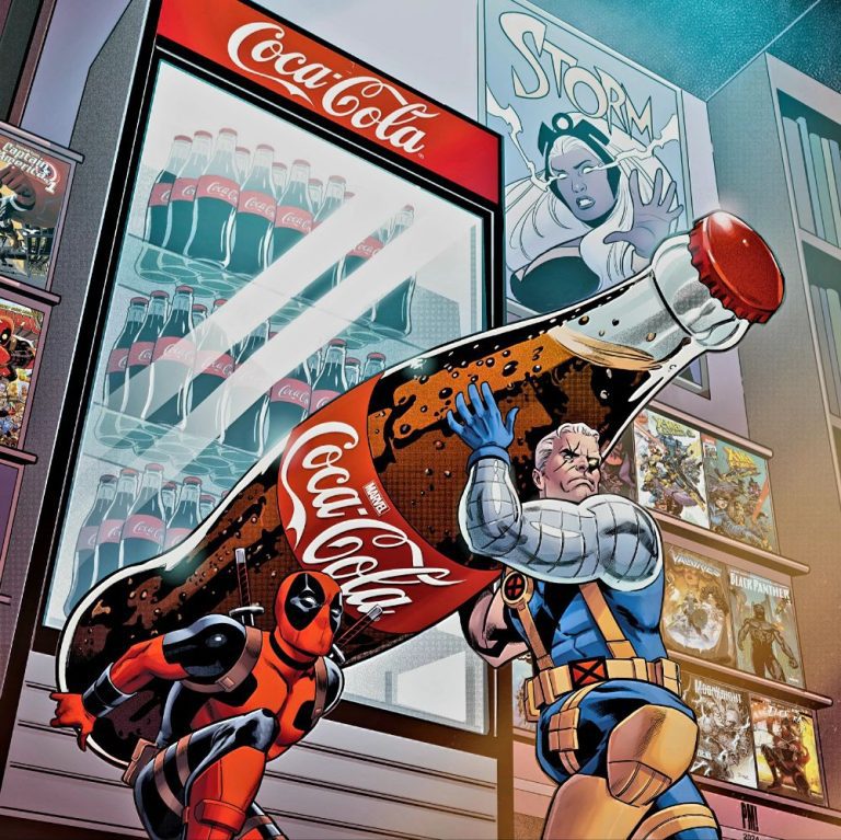 Marvel + Coca-Cola - 360 MAGAZINE - GREEN | DESIGN | POP | NEWS